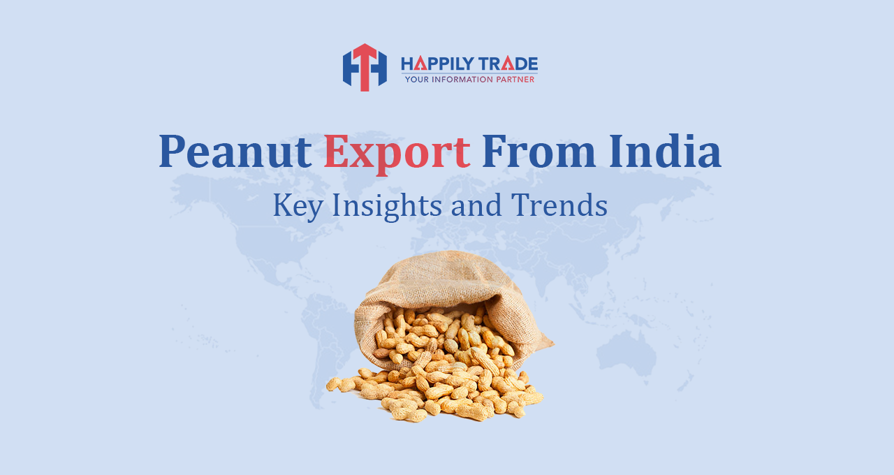 Peanut Export From India | Import Export Trade Data